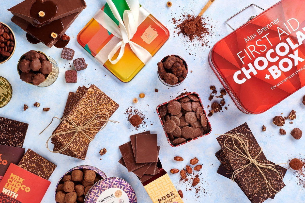 Chocolate packages for Independence Day – Max Brenner