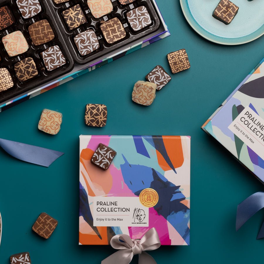 Good Luck kit & Dream 9pc Pralines – Max Brenner